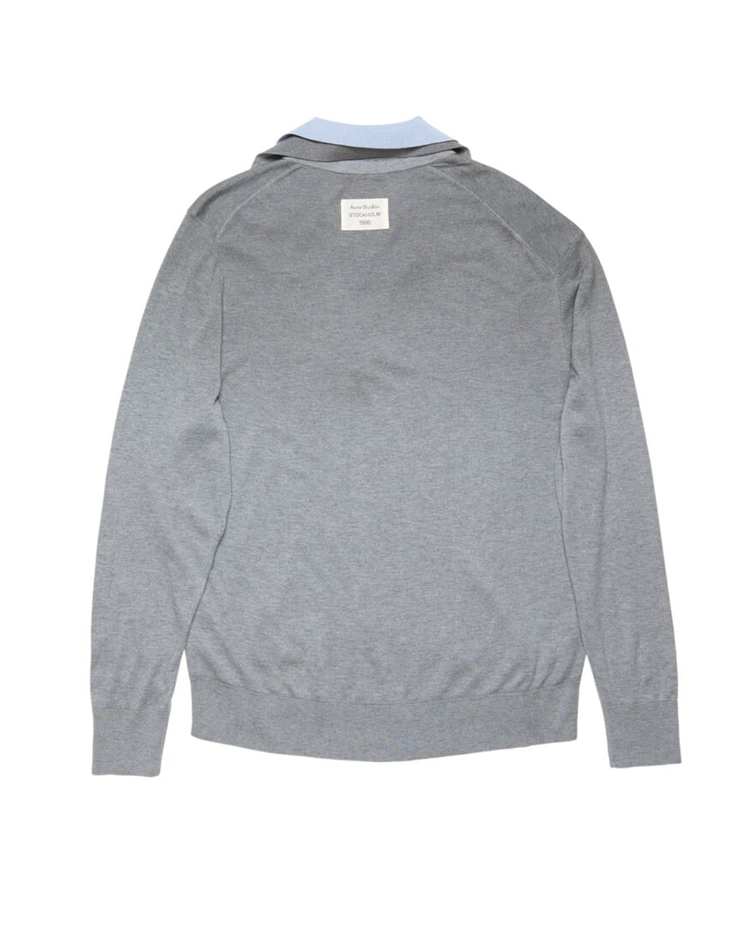 ACNE STUDIOS-Layered silk jumper-A60591 BOM – Dope