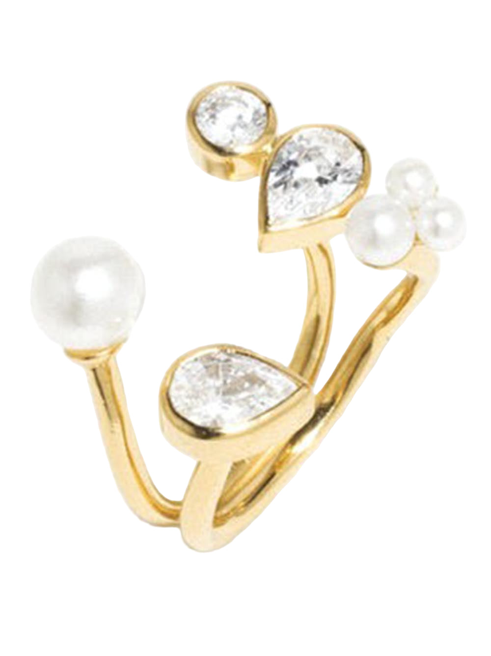 COMPLETEDWORKS-RECYCLED SILVER RING-P55 GOLD – Dope
