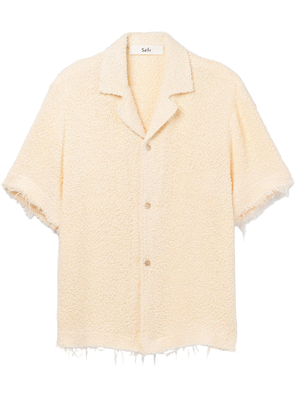 SEFR-FAUSTO SHIRT-MPREFW25FAUSTO PEARL BOUCLÉ – Dope