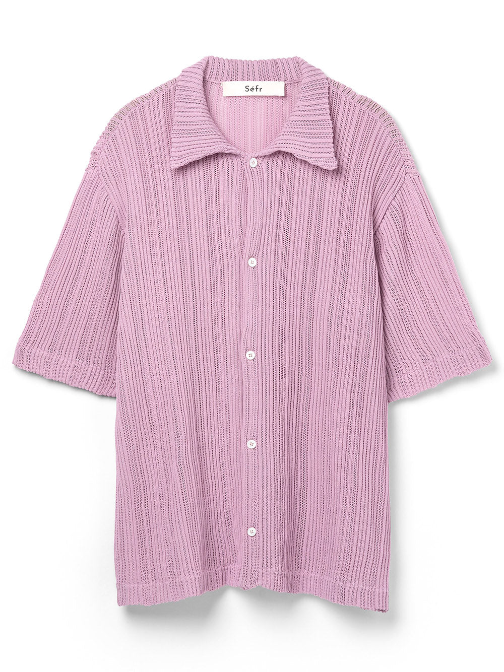 SEFR-JULIAN SHIRT-MSS25JULIAN LAVENDER MESH – Dope